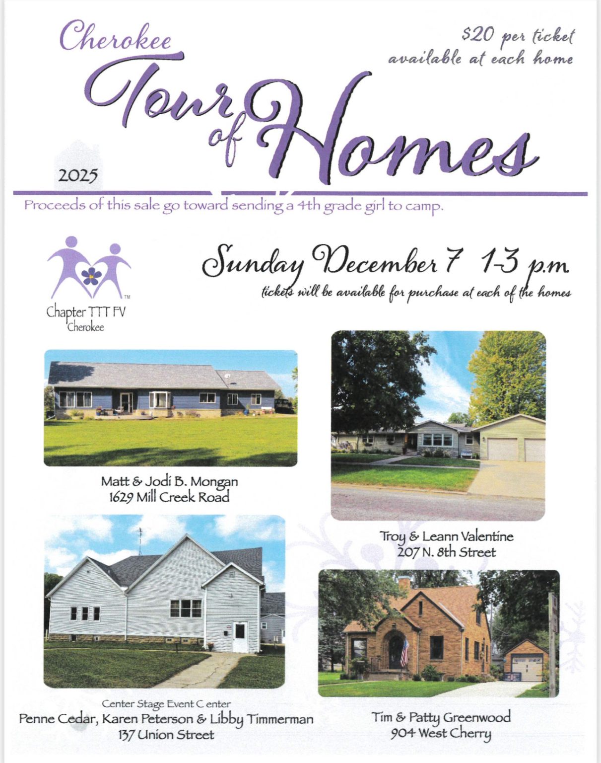 Cherokee Tour of Homes – Cherokee Iowa